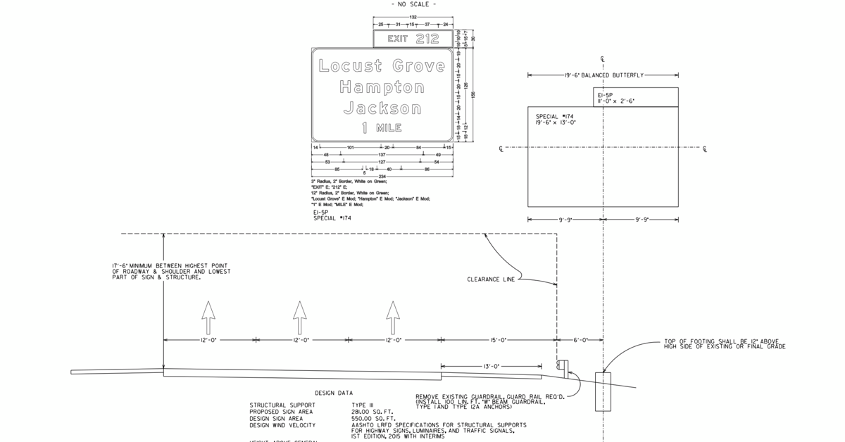 Georgia DOT awards two-year I-75 road sign project