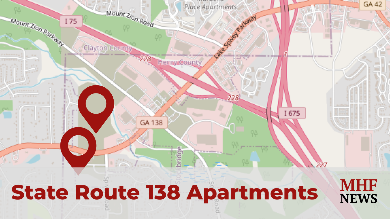 New Apartments & Townhome Projects pitched on State Route 138