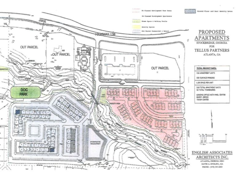 New Apartments & Townhome Projects pitched on State Route 138