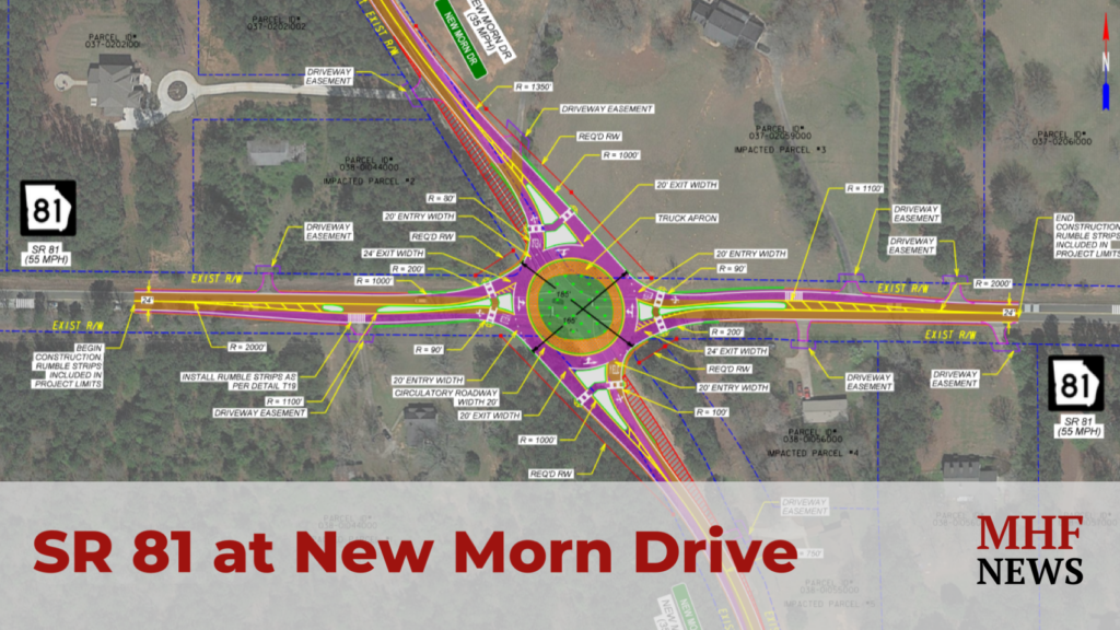 State Approved Construction for New Roundabout on State Route 81