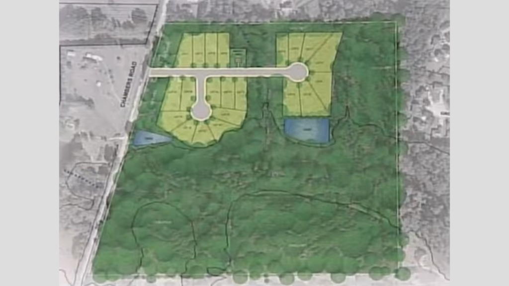 New Conservation Subdivision off Chambers Road Will Have 21 Lots