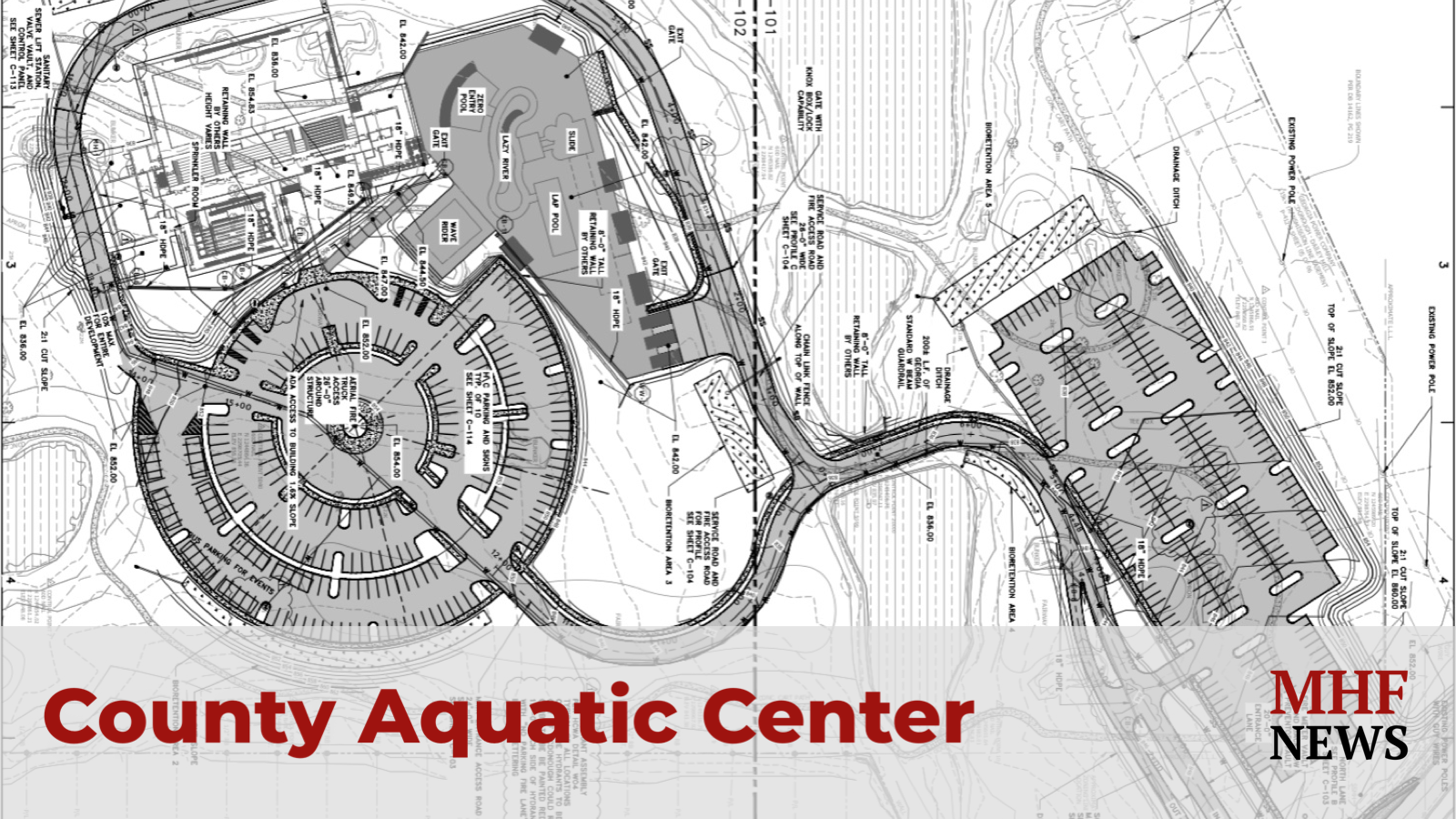County is Now Accepting Construction Bids for Aquatic Center