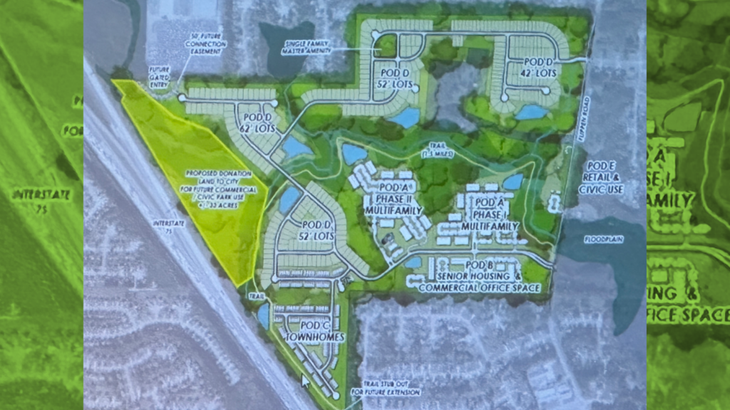 Zoning Approved for 1,300 Housing Units Next to I-75