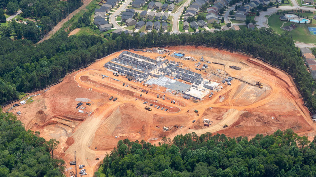 Construction Update at the New Birch Creek Elementary July 2023