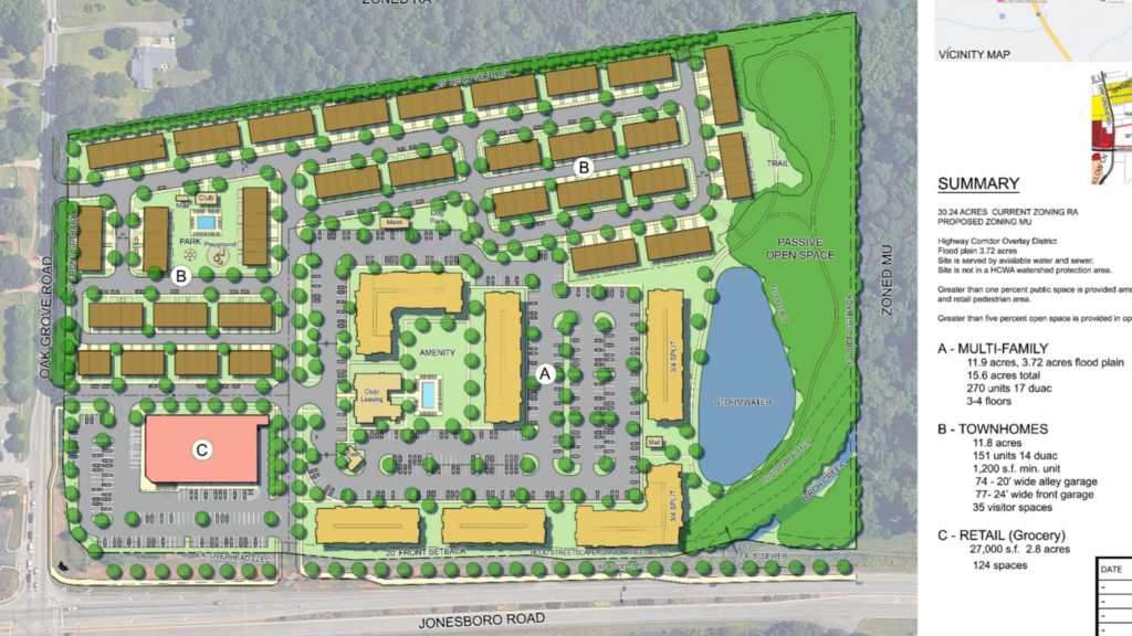 Latest Jonesboro Road Project to Present at Zoning Board