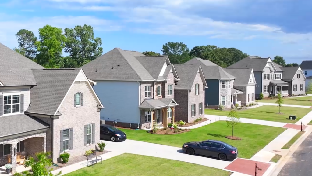New Subdivision is Under Construction on Campground Road