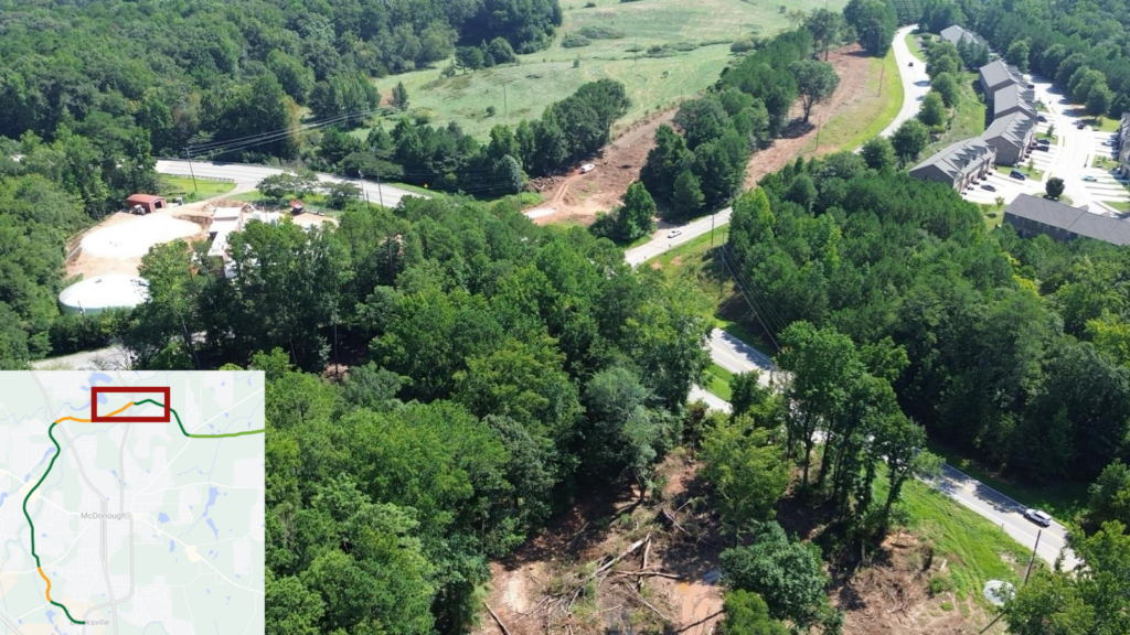 Construction Has Started on the McDonough Parkway North